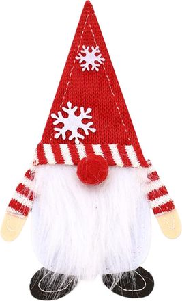 Generico Weihnachts-Besteckhalter aus Filz mit Zwergen, Aufbewahrungstasche mit Zwergen aus Filz f&uuml;r Utensilien - f&uuml;r Themenpartys, Abendessen, Urlaub, Hochzei