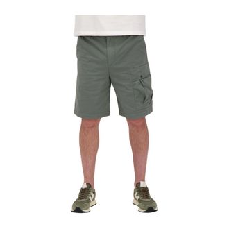 C.P. Company 50 Fili Stretch Loose Lens Cargo Shorts - - Shorts - Herren - Gr&uuml;n - 2XS