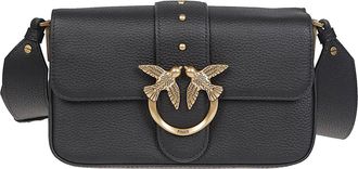 Pinko Pinko Crossbody Bags - Love One Slouchy Mini Bag Black - Gr. unisize - in Schwarz - für Damen