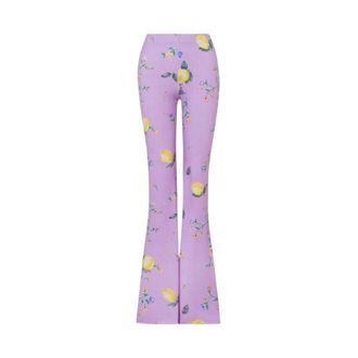 Moschino Damen, Hosen, Lila, 2XLGr&ouml;&szlig;e