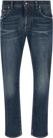 Dolce & Gabbana Jean Droit - Bleu
