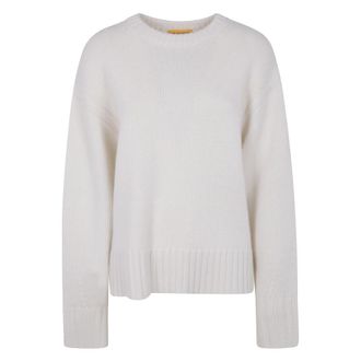Guest In Residence Gem&uuml;tlicher Rundhalspullover - - Knitwear - Damen - Beige - L