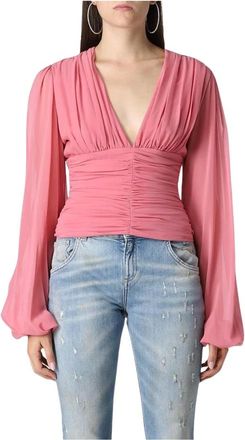 Blumarine Damen, Blusen & Hemden, Rosa, SGröße