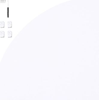 BESPORTBLE Weißes Dreieckiges Wand eckregal Wandmontierter Fächer aufbewahrungshalter Platzsparendes Eckregal für Küche Schlafzimmer Bad Robustes Wandregal zur V