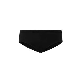Dsquared2 Homme, Maillots de bain, Noir, Taille: S Short de Bain Noir avec Logo Icon Bleu
