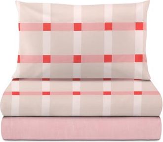 KASANOVA 1 RICK PINK EINZELBETT KOMPLETT, Baumwolle, Rose