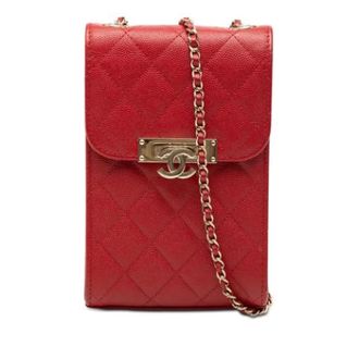 Chanel Pre-owned Phone Holder - - Pre-owned - Damen - Rot - ONE SIZE