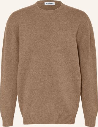 Jil Sander Oversized-Pullover Mit Cashmere braun