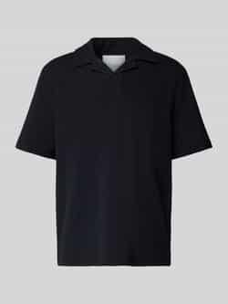 Only & Sons Regular Fit Poloshirt mit Seersucker-Struktur Modell MALES