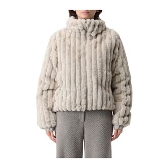 Save The Duck Ivory Steppjacke Leichter Wintermantel - - Jackets - Damen - Grau - L