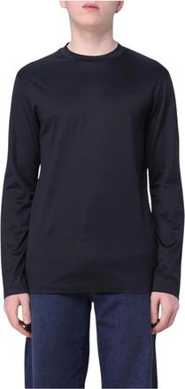 Emporio Armani Homme, Tops, Bleu, Taille: 3XL T-Chemises