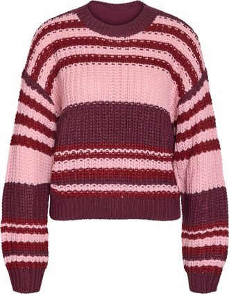 Noisy May Nmcharlie L/S O-Neck Knit Noos