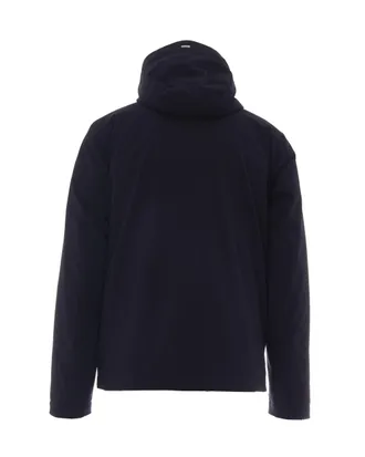 Herno Mens Jacket Regular-Fit Light Blue Main Fabric: Polyester
