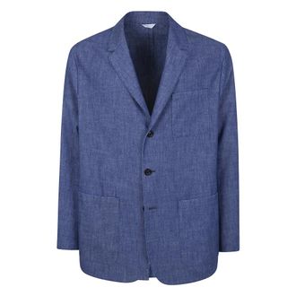 Boglioli Homme, Vestes, Bleu, Taille: 3XL Veste en jean