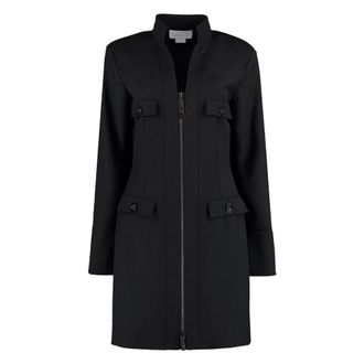 Genny Kleid aus Wollmischung - - Dresses - Damen - Schwarzk - XL