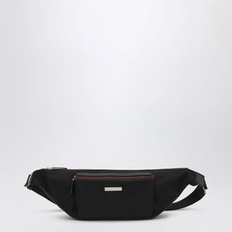 Gucci G&uuml;rteltasche Flatpack schwarz aus GG-Gewebe