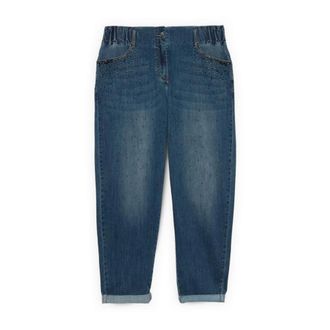 Fiorella Rubino Damen, Jeans, Blau, 5XLGr&ouml;&szlig;e