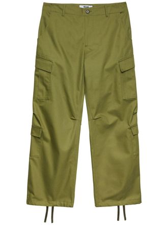 Msgm pantalon à poches cargo - Vert