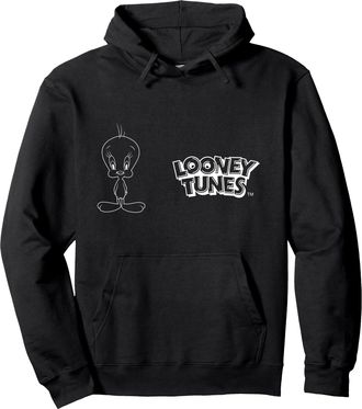 Looney Tunes Tweety 80th Umriss PAPL594 Pullover Hoodie