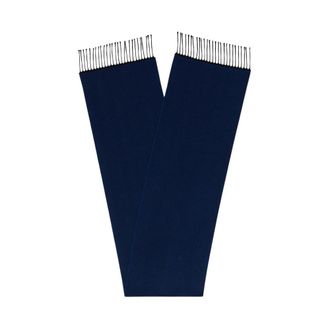 Brooks Brothers Chevron Wollschal - - Accessories - Herren - Blau - ONE SIZE
