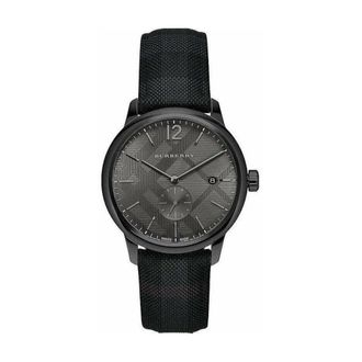 Burberry Klassische runde Uhr - - Accessories - Herren - Schwarzk - ONE SIZE