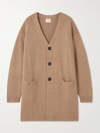 Le Kasha Cardigan En Cachemire Biologique Yuliano - Marron