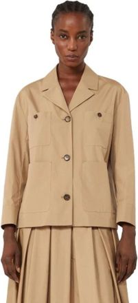 Max Mara Femme, Blouses et Chemises, Beige, Taille: 34 FR Blouse