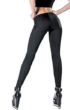 Pierre Mantoux Legging - Femme Noir Noir - Noir - M