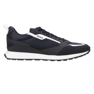 HUGO BOSS Hugo - Icelin Sneaker f&uuml;r Herren, Leder (Marine)