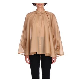 Ermanno Scervino Damen, Blusen & Hemden, Gelb, SGr&ouml;&szlig;e