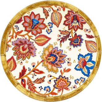 Les Jardins de la Comtesse Melamin Dessertteller Blumenmuster Ø 23 cm - bunte Geschirrkollektion Jaipur