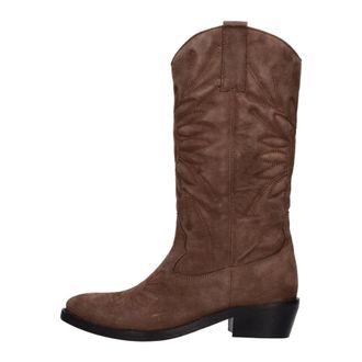 Emanuelle Vee Femme, Chaussures, Brun, Taille: 39 EU Bottes de cowboy