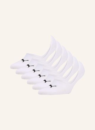 Puma 6er-Pack F&uuml;&szlig;linge weiss