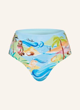 Seafolly High-Waist-Bikini-Hose South Pacific blau