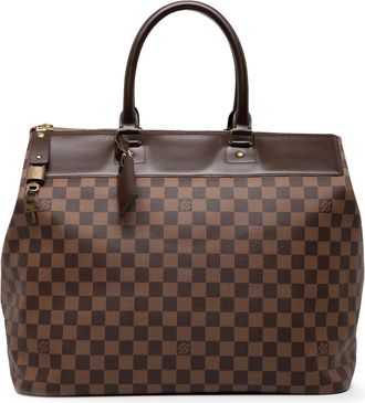 Louis Vuitton Weekender - Damier Ebene Greenwich PM - Gr. unisize - in Braun - f&uuml;r Damen