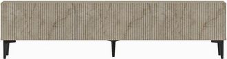 Habitat et Jardin Meuble TV en bois Oscar - 180 x 31 x 45 cm - Beige