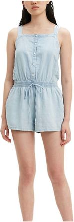 Levi's Damen Amelia Romper Jumpsuit, Blau (Morning Blues 0000), Large