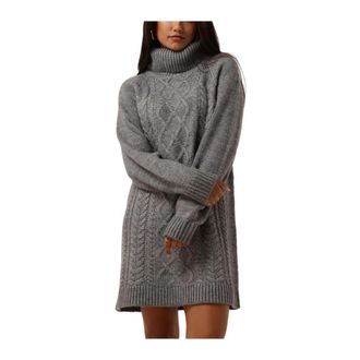 Notre-V Graues Kabelstrick Mini Kleid - - Dresses - Damen - Grau - L