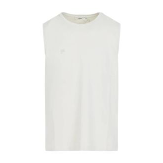 PANGAIA Sommerliches &auml;rmelloses T-Shirt - - Tops - Herren - Wei&szlig; - S