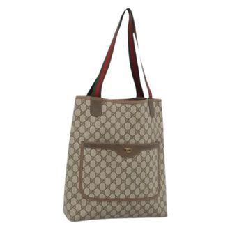 Gucci Pre-owned Sac Cabas GG Canvas - Femme - Pre-owned - Brun - Taille: ONE Size