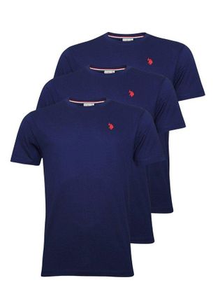 U.S.Polo Association T-Shirt T-Shirt 3 Pack Kurzarmshirt (3-tlg., 3)
