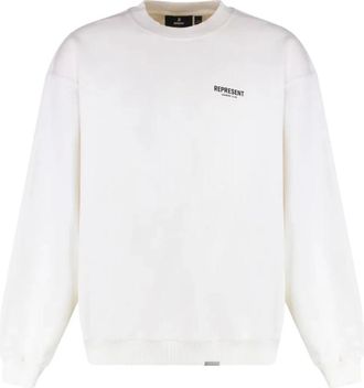 Represent Represent, Homme, Sweatshirts et sweats &agrave; capuche, Blanc, Taille: S Felpa 100% Cotone