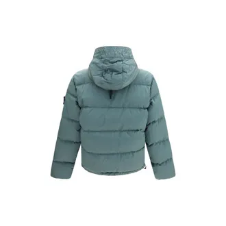 Stone Island Mens Bicolor Polyamide Full-Length Jacket Clothing