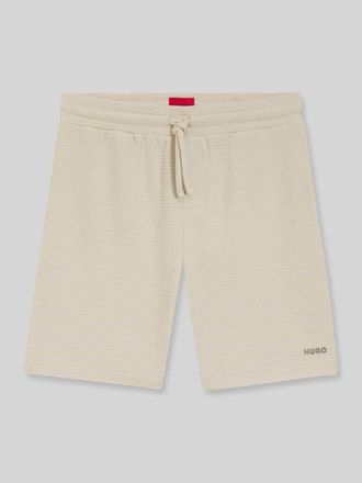 HUGO BOSS Regular Fit Sweatshorts aus Baumwoll-Mix Modell AUSTIN