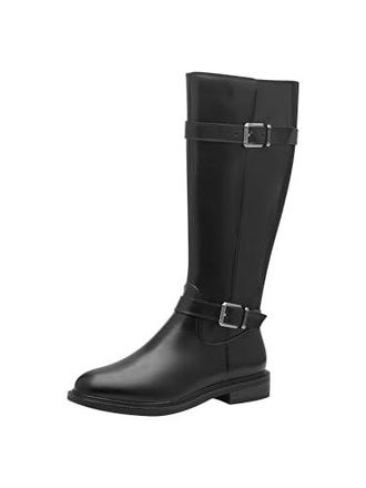 Marco Tozzi Bottes Longues pour Femme 2-25520-43 Tendance, Noir, 40 EU