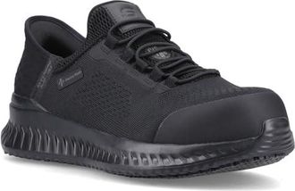 Skechers Homme Tilido Fletchit Botte de s&eacute;curit&eacute;, Black Textile/Synthetic, 47.5 EU