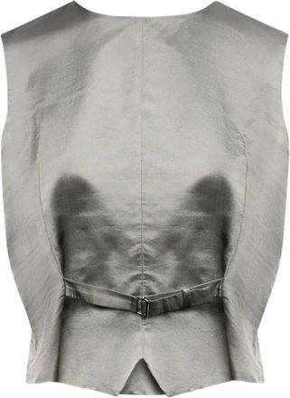 Maison Margiela Femme, Tops, Gris, Taille: 40 FR Waistcoat