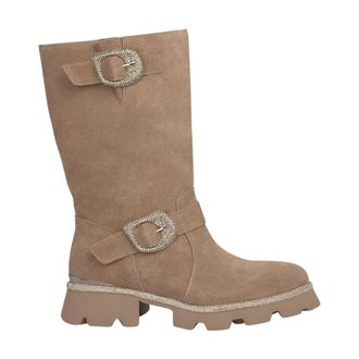 Alma En Pena Schnallenstiefel - - Shoes - Damen - Beige - 37 EU
