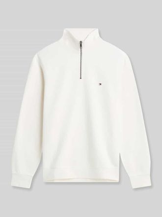 Tommy Hilfiger Regular Fit Troyer aus Baumwoll-Mix