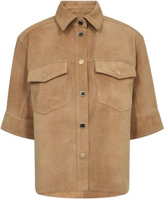 Mos Mosh MOS Mosh, Femme, Blouses et Chemises, Beige, Taille: 36 FR Chemises